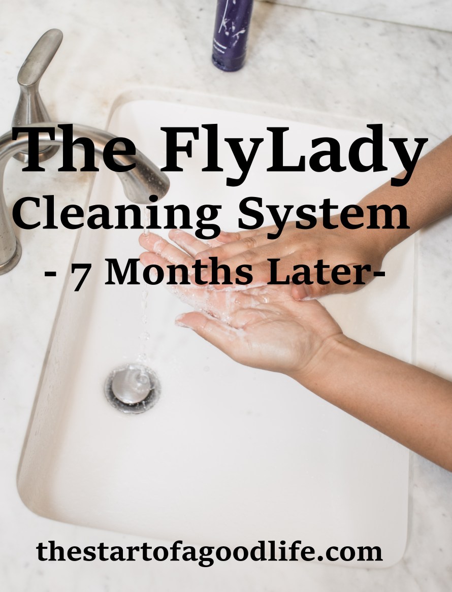 The FlyLady Cleaning System- 7 Months Later | the start of a good life